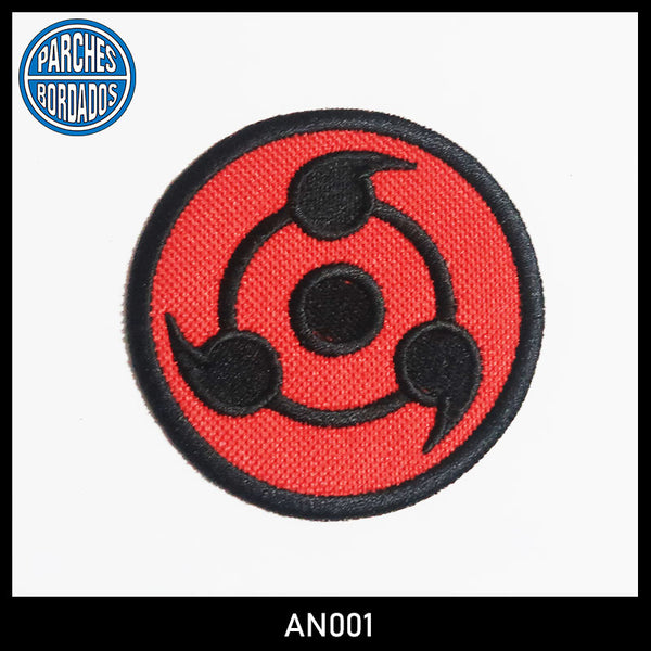 Sharingan - Naruto – Parches Bordados